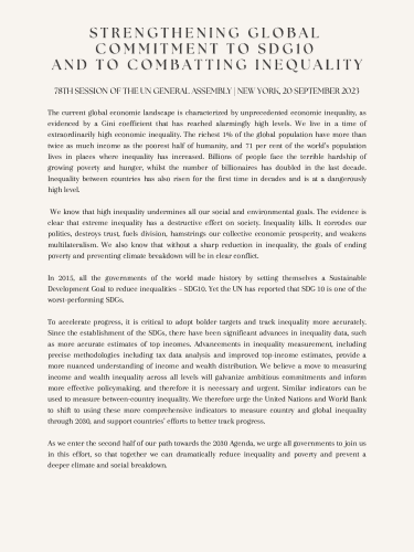 SDG10 | Center on International Cooperation